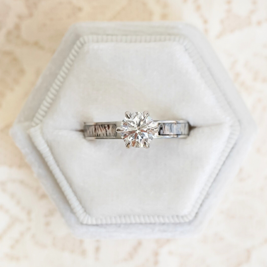 Diamond Grand Cascade | Diamond Round Cut Stone with Platinum Natural ...