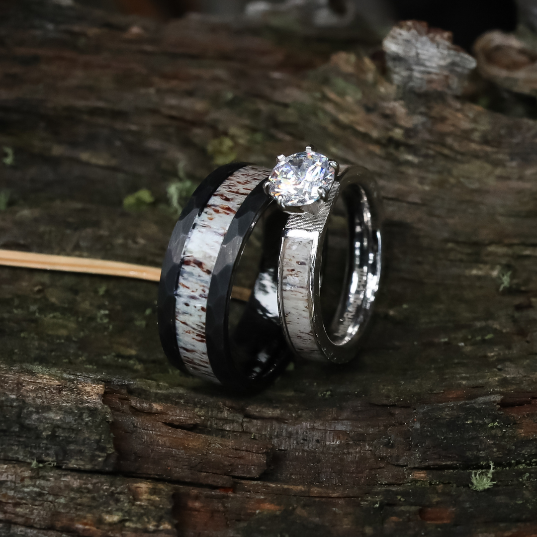 Bighorn & Grand Cascade Couples Set – AntlerRings.com