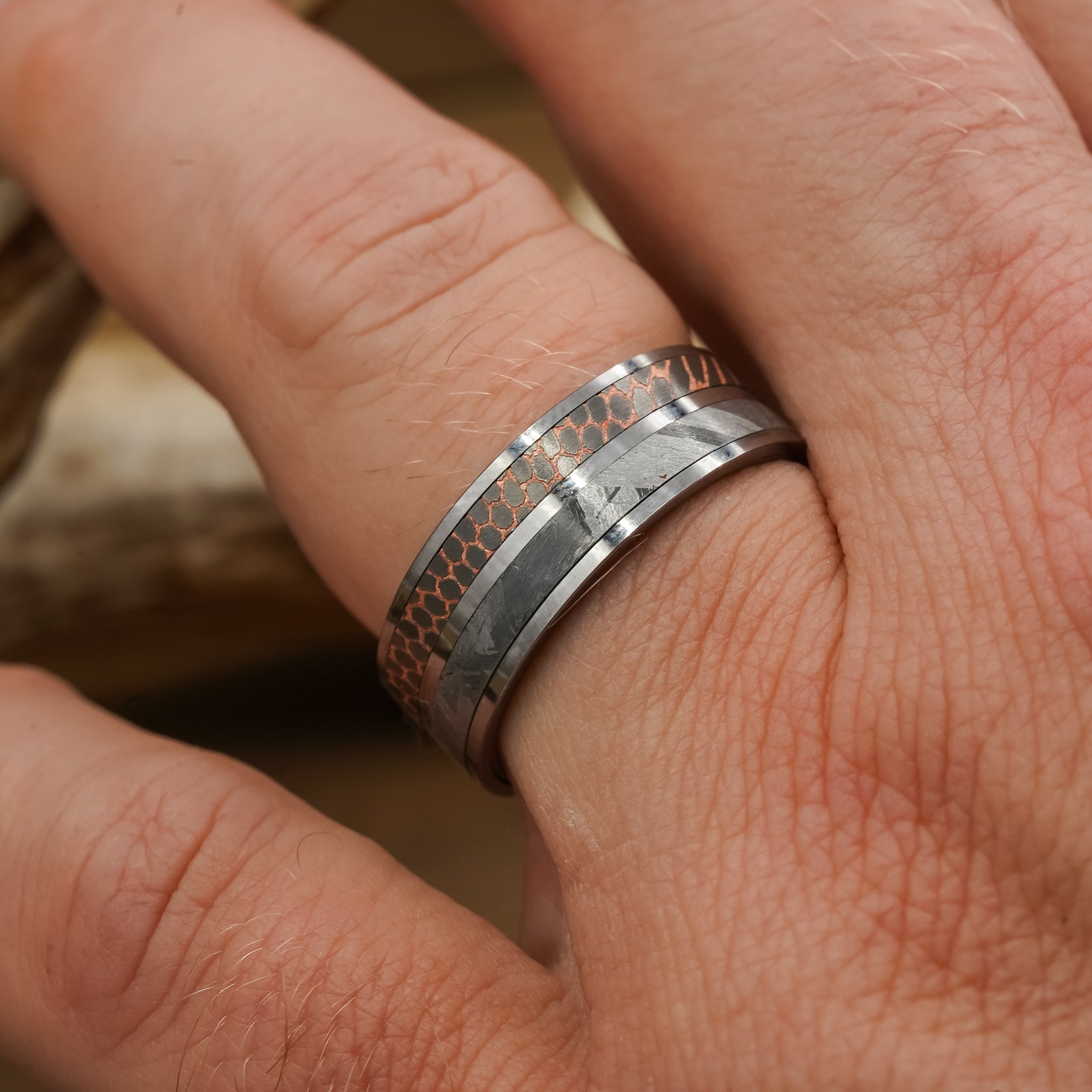 Manly Bands for Weddings | Western Rings for Men – AntlerRings.com