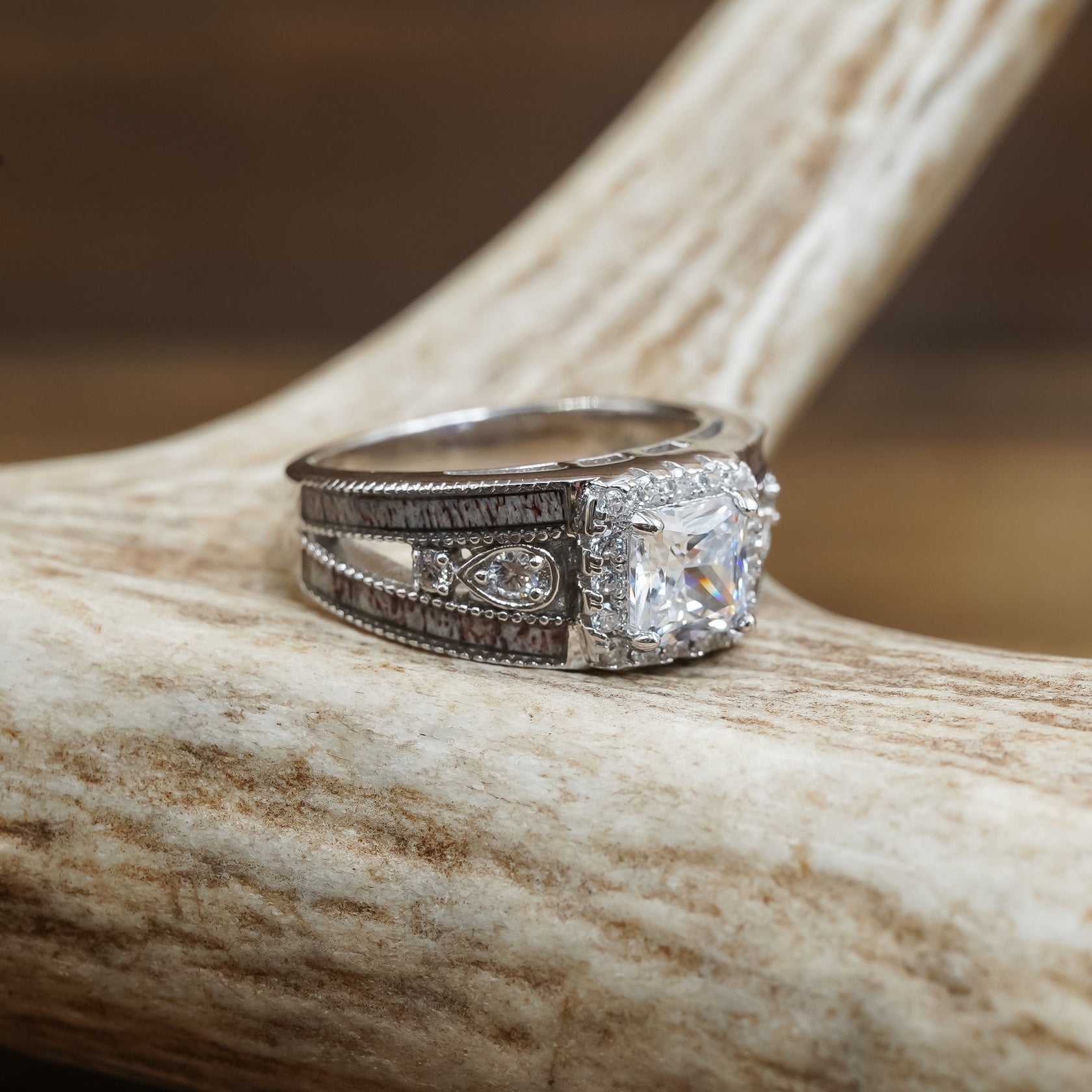Antler Rings | Antler Wedding Bands | FREE Shipping from TX since 2015 ...