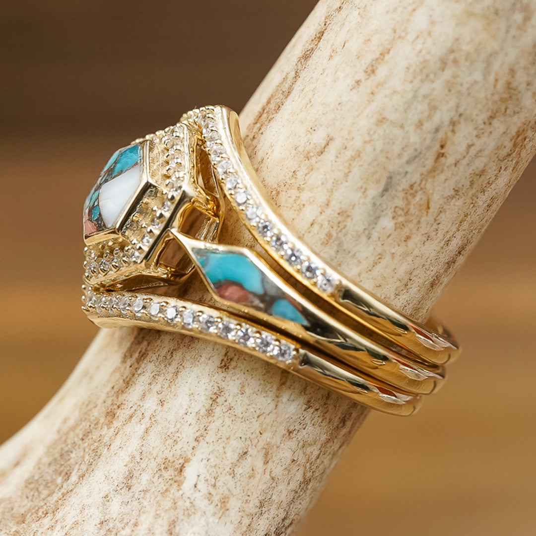 Antler Rings | Antler Wedding Bands | FREE Shipping from TX since 2015 ...