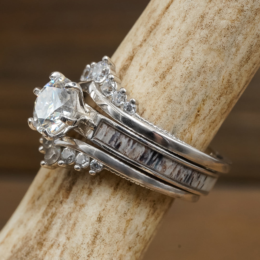 Antler Rings | Antler Wedding Bands | FREE Shipping from TX since 2015 ...