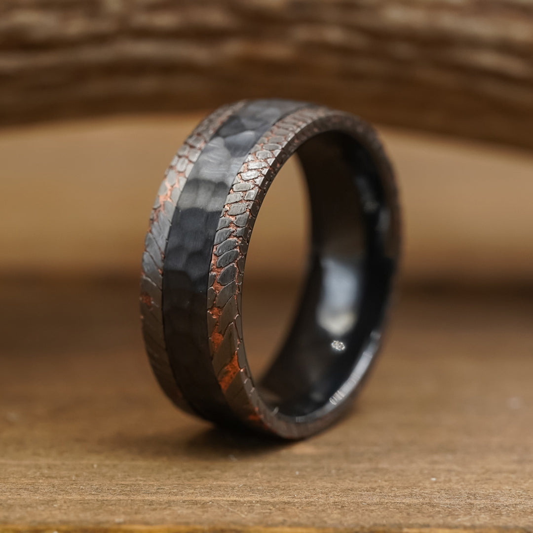 Manly Bands for Weddings | Western Rings for Men – AntlerRings.com