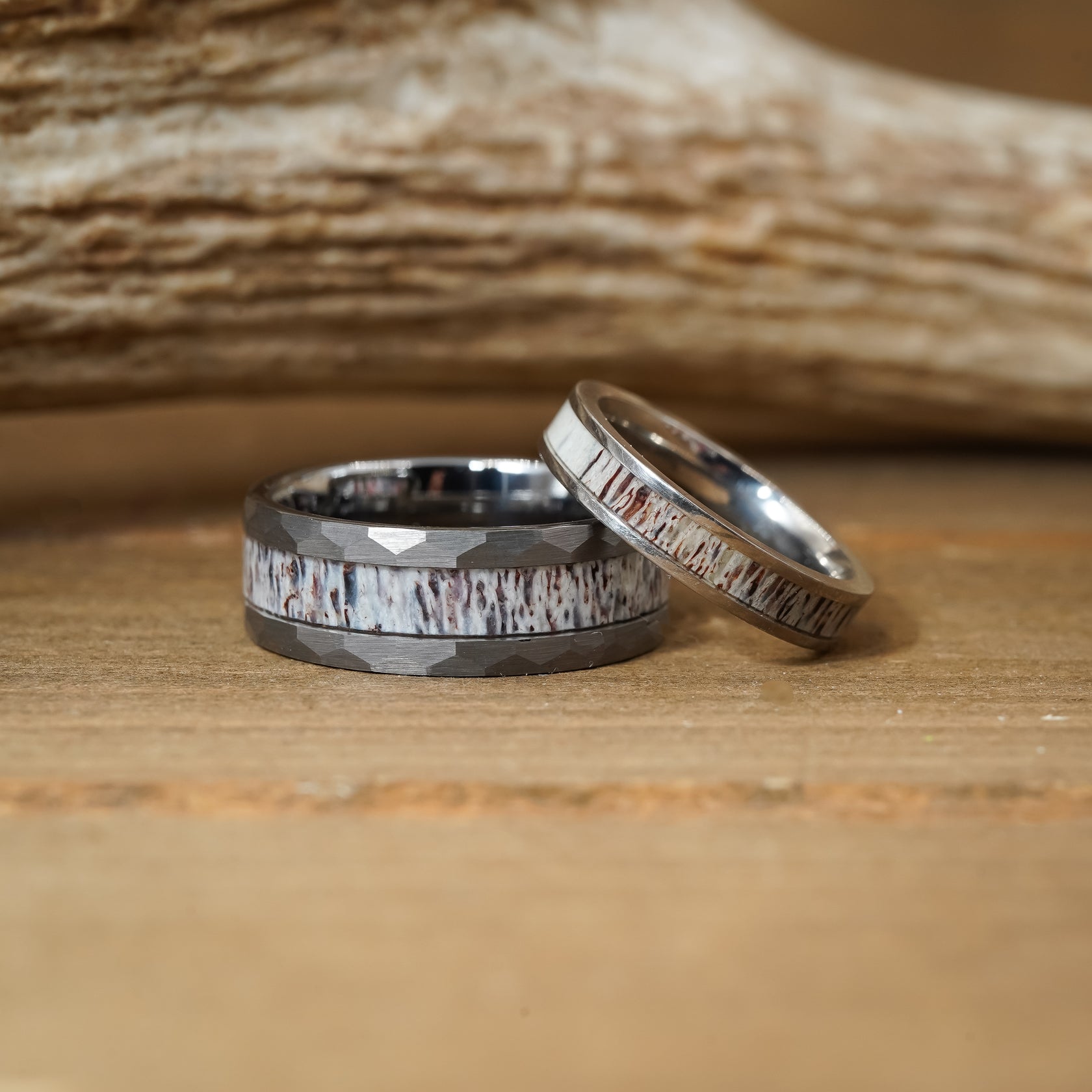 Antler Rings | Antler Wedding Bands | FREE Shipping from TX since 2015 ...